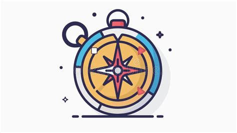 Professional Compass Icon Signifying Action Plan For Business Strategy