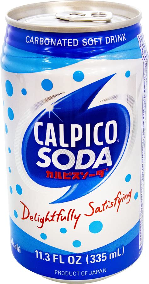 Calpico Soda Carbonated Soft Drink Hint Of Citrus