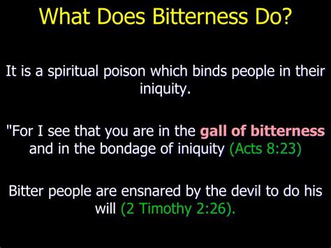 Ppt Bitterness Powerpoint Presentation Id5797567