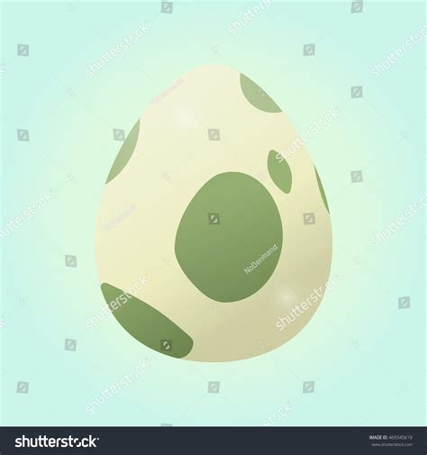 Big Egg Vector Illustration Stock Vector Royalty Free 469345619