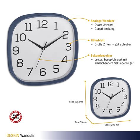 Analogue Wall Clock Tfa Dostmann