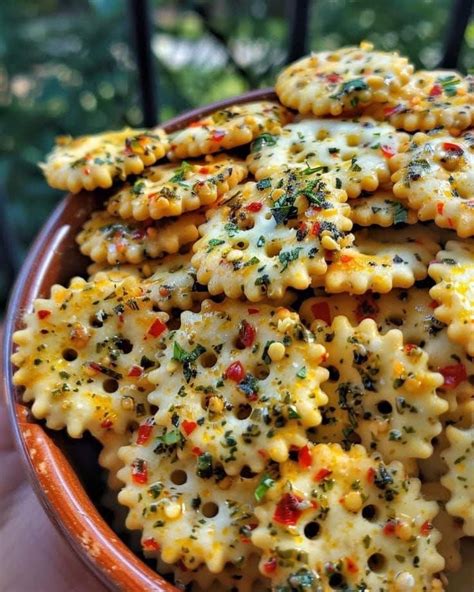 Spicy Ranch Crackers Easy Foods