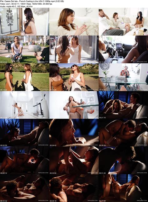 Cassie Del Isla Scene Cassie Del Isla And Scarlett Alexis French Casting In The Usa 3 Jan