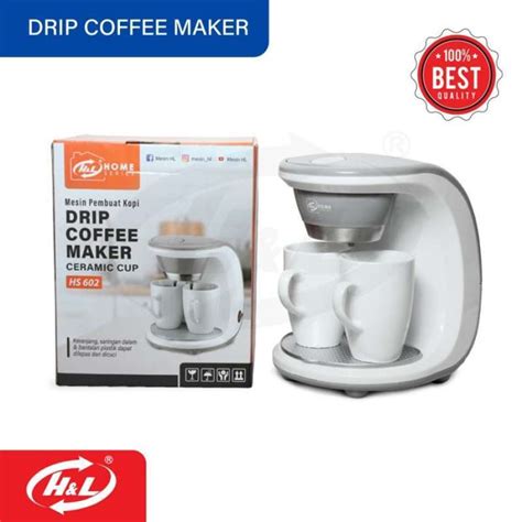 Jual Hl Drip Coffee Maker Ceramic Cup Mesin Pembuat Kopi Hs602 Hs 602