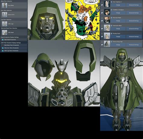 My Dr Doom Doom Bot Cast Rough Build Guide Included R Pso2ngs