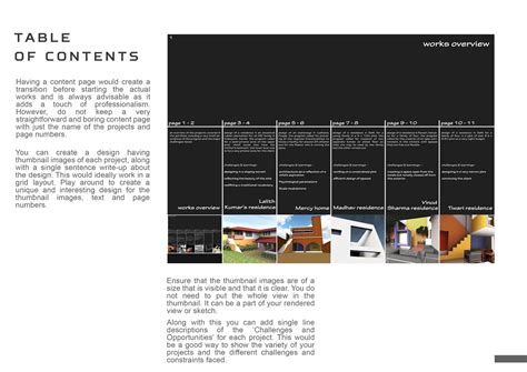 Architecture Students Corner Preparing An Architecture Portfolio