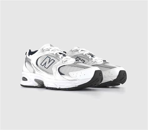 New Balance Mr530 Trainers White Blue Unisex Sports