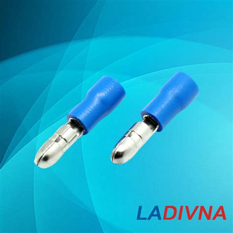 Bullet Shaped Male Pre Insulating Joint Mpd Terminal And Insulated