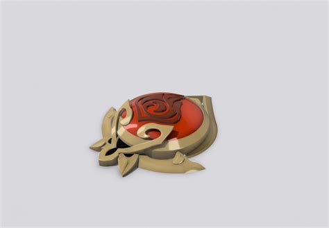 Sumeru Pyro Vision Genshin Impact 3d Model 3d Printable Cgtrader
