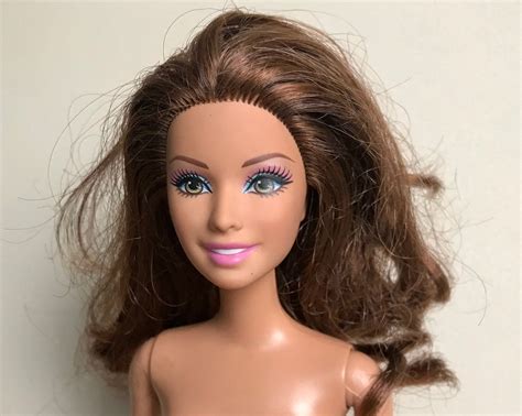 Dolls Toys Games Marked Disney Hard Plastic Body And Vinyl Head Nude Collectible Barbie Doll