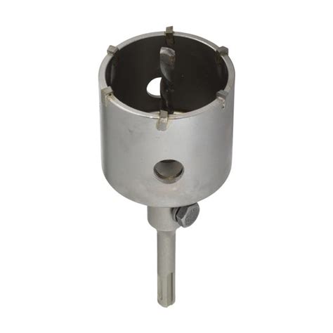 Corona Para Hormigón Wolfcraft 68 Mm Con Vástago Sds Plus Leroy Merlin