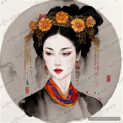 Ai创作图国潮 昵图网