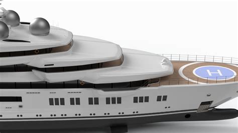 Amadea Superyacht Dynamic Simulation 3d Model Turbosquid 2073958