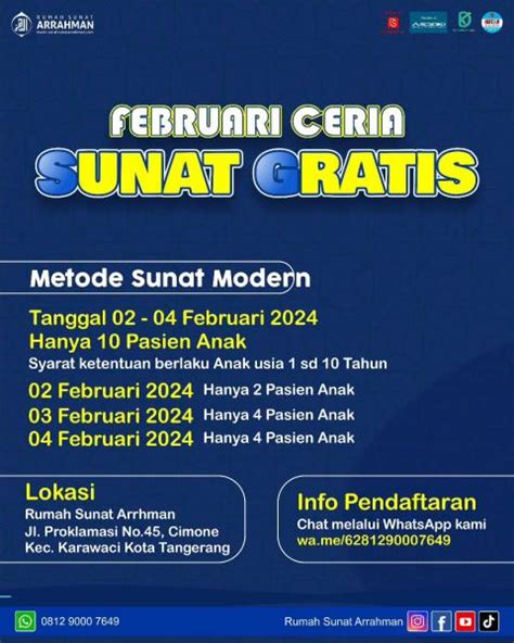 Sunat Gratis Tangerang