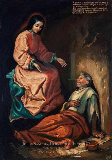 La Virgen Y Juan Bernardino Nican Mopohua Ibarra Noli Me Tangere