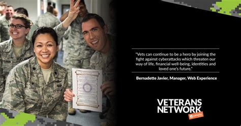 Veterans Paloaltonetworks Veteranheroes Hirevets Bernadette Javier