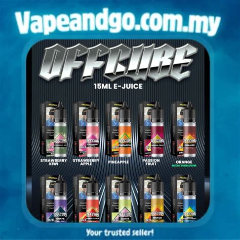 Offcube 15ml E Liquid Genuine Stock Buy Now Vape And Go