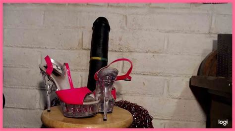 9inch Bbc Slut Platform Stiletto Heels Worn To Tease Bbcs 34 Nude