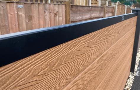 Composite Fencing Aluminium Capping Piece Cocklestorm Fencing Ltd