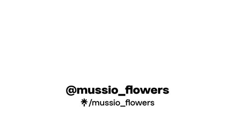 Mussioflowers Instagram Linktree