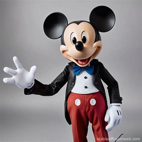 Mickey Mouse Animatronic Figure Stable Diffusion Online
