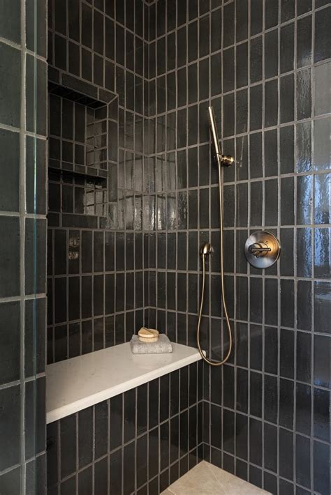 Black Shower Wall Tiles Sleek Modern Design Meets Durability