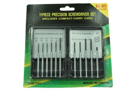 Sada Mini šroubováků 11ks Dol151