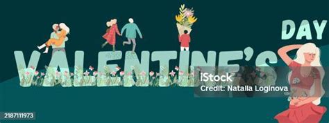 발렌타인 데이 텍스트 러브 스토리 관계 커플 벡터 배경 발렌타인 데이에 대 한 배경 전단지 초대장 스티커 배너 벡터 일러스트 레이 션 개화기에 대한 스톡 벡터 아트 및 기타