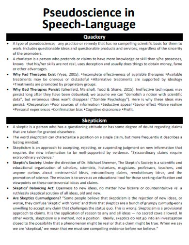 33 Pseudoscience Examples