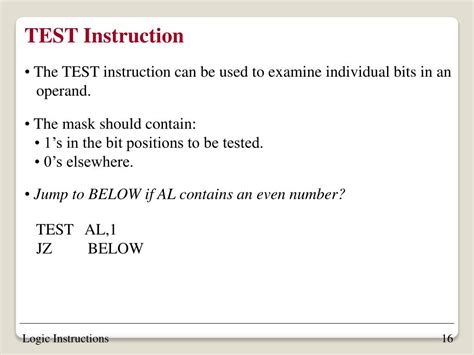 ppt lecture 7 chapter 7 program logic and control boolean operation