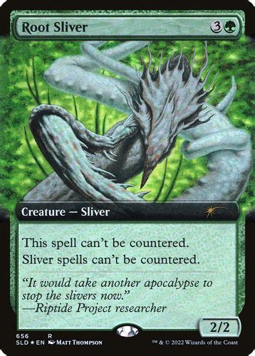 Root Sliver Sld 656 Secret Lair Drop Extended Art Foil Game Nerdz
