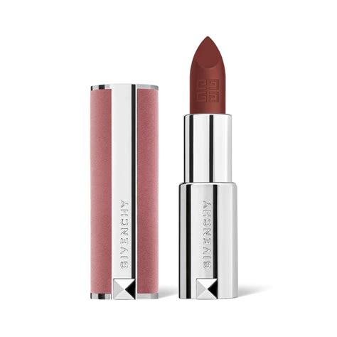 Son Givenchy 50 Brun Acajou Đỏ Sẫm Le Rouge Sheer Velvet