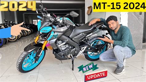 New 2024 Model Mt15 Cyan Colour Launch Price Mileage New Features Top