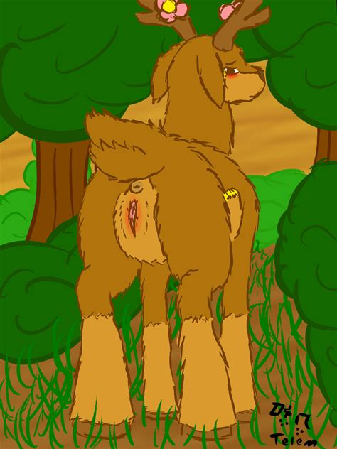 Rule 34 Antlers Anus Blush Female Feral Generation 5 Pokemon Genitals