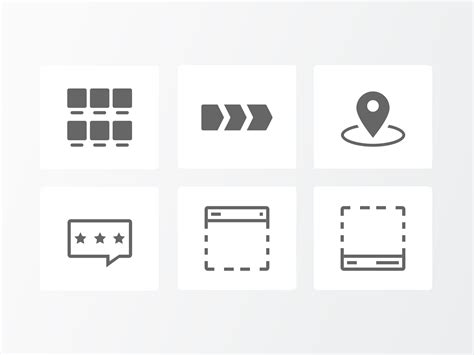 Styla Module Icons By Antonio Cosentino On Dribbble