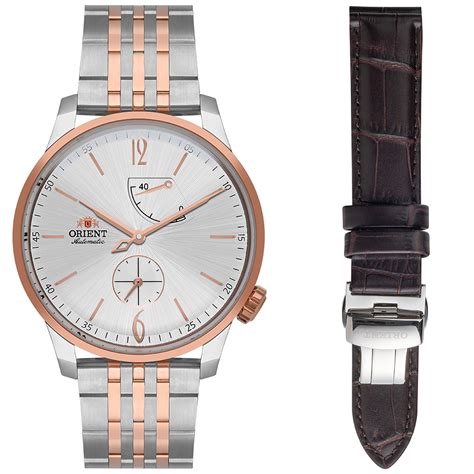 Relogio Orient Automatic Superior Masculino Classico Yn8mm002 Misto