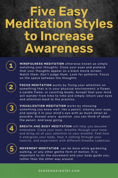Awareness And Meditation Sensemaking Resources Education And Community