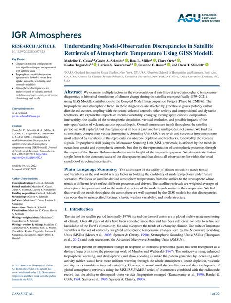 Understanding Model‐observation Discrepancies In Satellite Retrievals