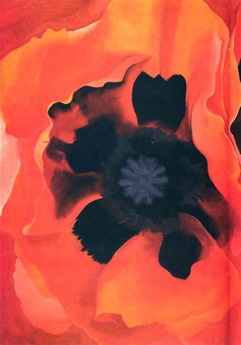 Oriental Poppies 1927 By Georgia Okeeffe Artchive