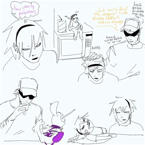 Mspa Booru 2023 Bro Comic Conceptofjoy Lil Cal Lineart Rose Lalonde