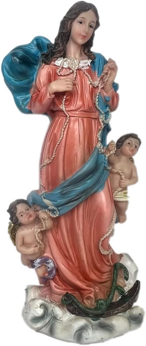 Virgen De Desatanudos 8 Inch Statue Mary As Untier Of