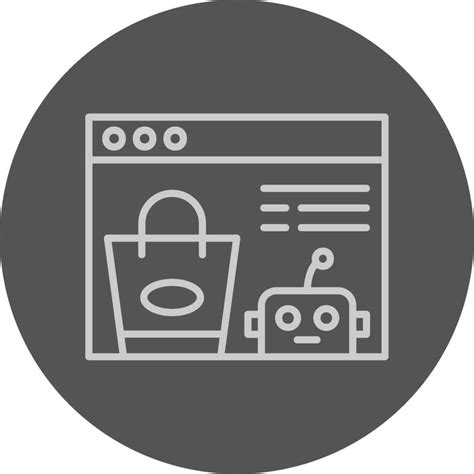 Virtual Shopping Assistant Icon Design 50645910 Vector Art At Vecteezy