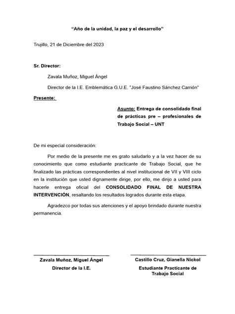 Constancias De Practicas Pdf