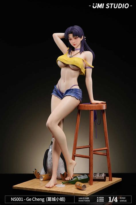 Neon Genesis Evangelion Katsuragi Misato 14 Resin Statue Von Umi