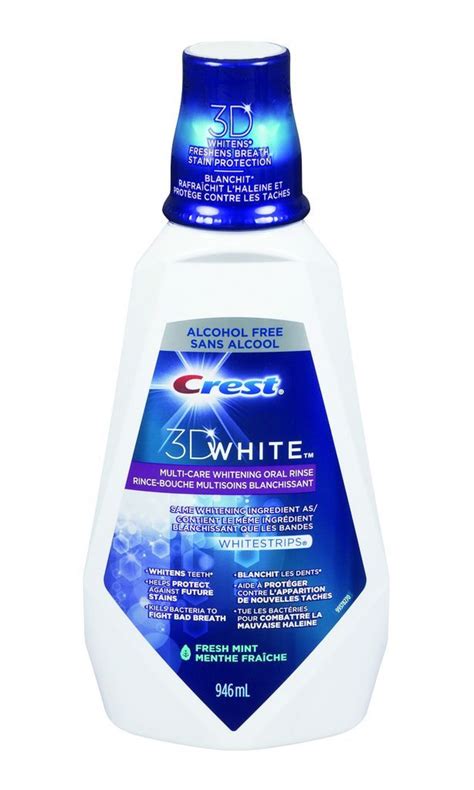 Crest Crest 3d White Glamorous White Mouthwash 946 Ml 9460 Ml Ctc