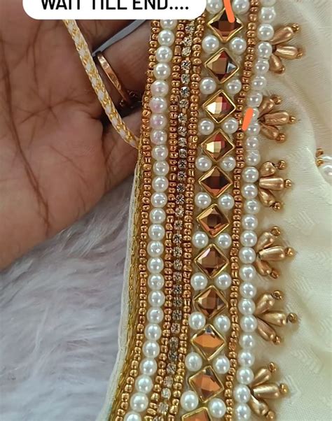 Pin By Nilu Rajiv On Aari In 2025 Beaded Necklace Tutorial Simple