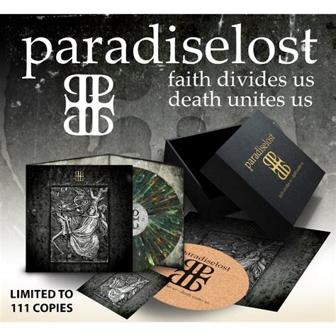 Paradise Lost Faith Divides Us Death Unites Us Box Collector