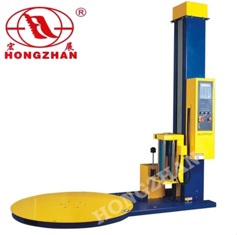 Pallet Wrapper With Load Stabilizer Press Pre Stretch Film Carriage And Automatic Weighing