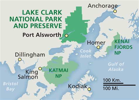 Katmai Maps Npmaps Free National Park Maps