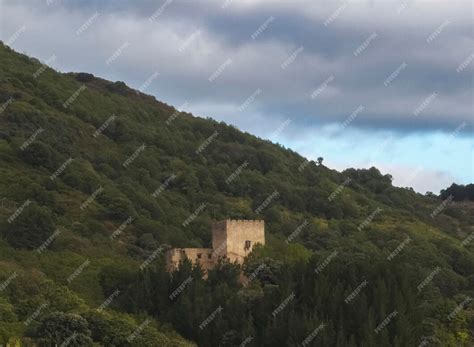 Premium Photo Panoramic View Of The 14th Century Corullon Castle And Its Surroundings In The